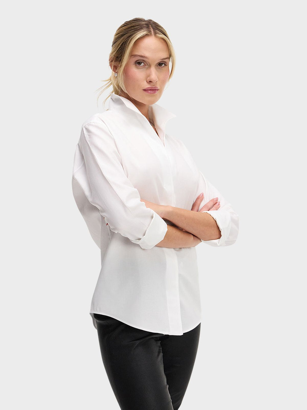 PIQUE-A-BOO Long Sleeve Designer Shirt for Women