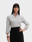 SILVER FOX Long Sleeve Designer Shirt for Women