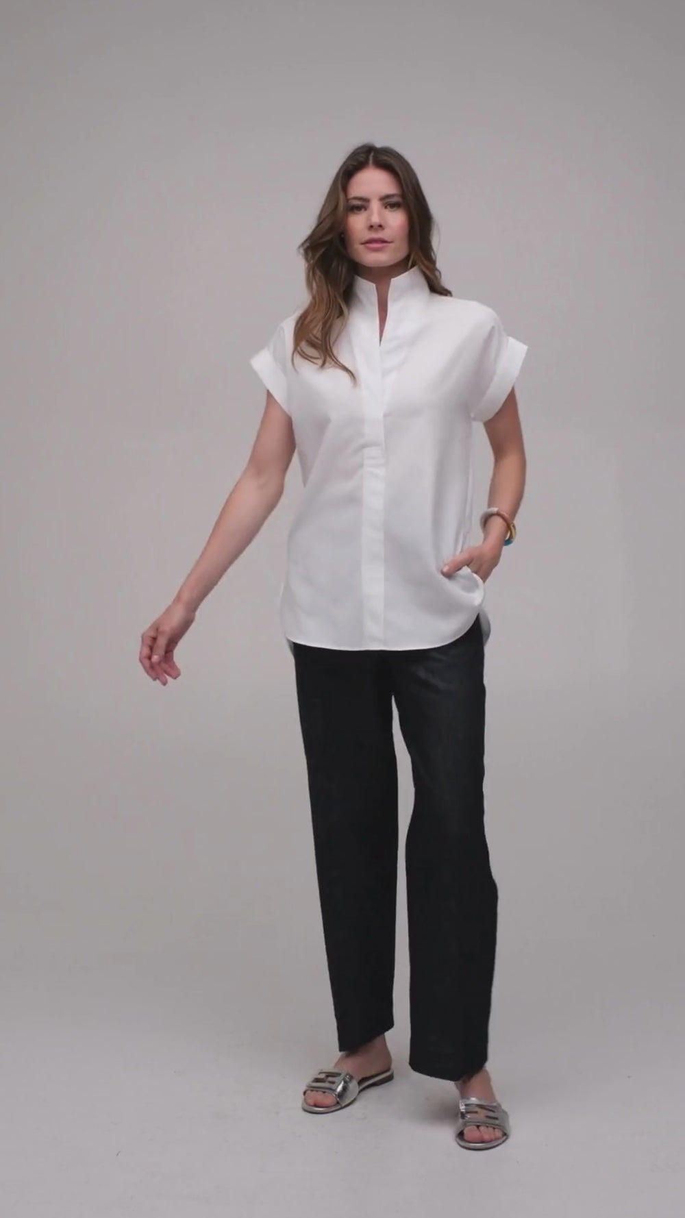 CAP SLEEVE: PIQUE-A-BOO