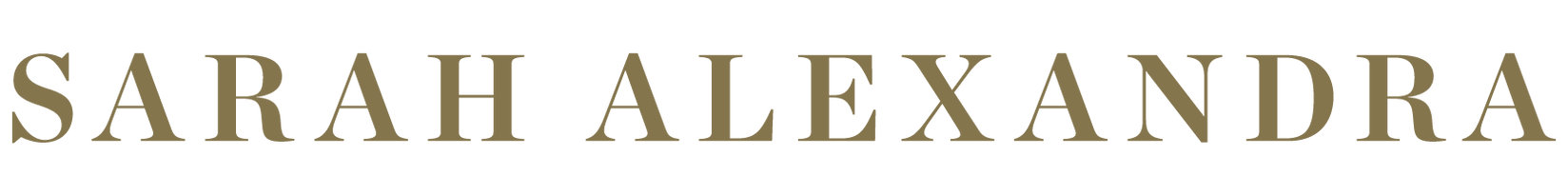 Fashion Glossary– Sarah Alexandra